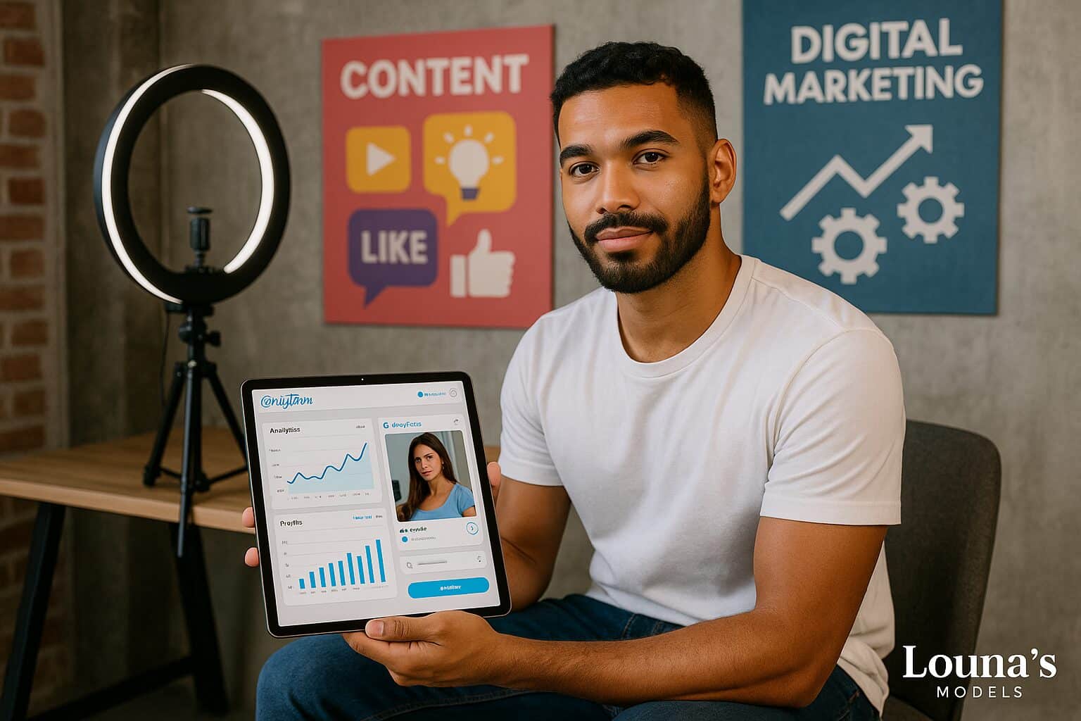 OnlyFans Hombre: Estrategias, Retos y Claves del Éxito - Louna’s Models